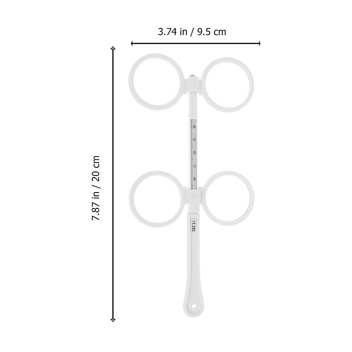 Baluue ±25 Optical Flipper Flip Trial Lens Confirmation Optometry Instrument