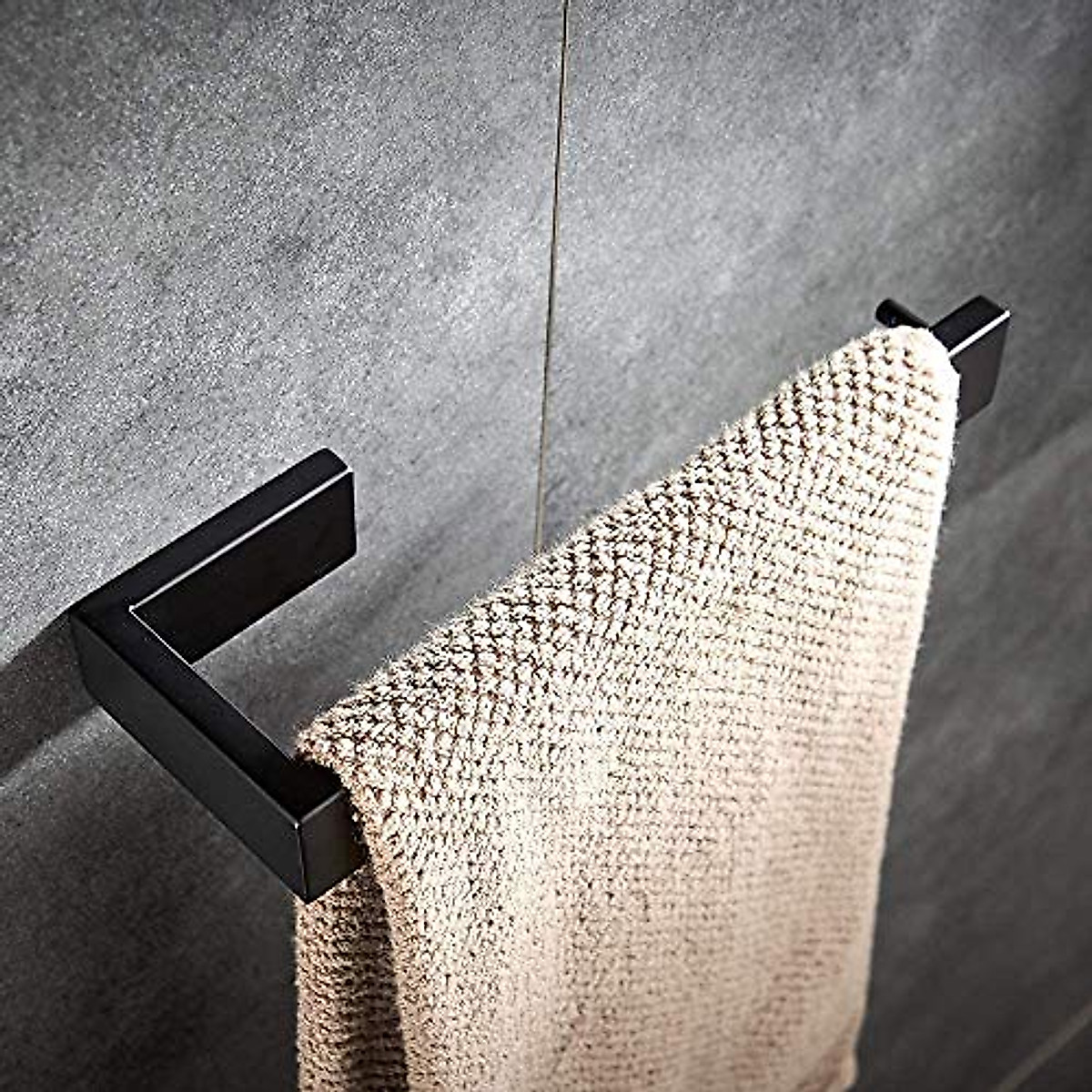 YJ YANJUN Toilet Towel Ring and Coat Hooks Wall Mounted Bathroom 5-Piece Hardware Set …