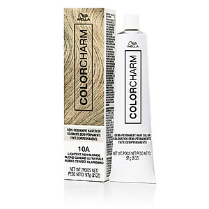 COLORCHARM Demi Permanent Hair Color| 10A Lightest Ash Blonde | Gloss, Refresh and Tone | 2 Fl Oz
