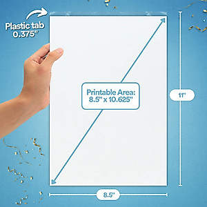 paper2eat Frosting Sheets Premium (Icing Sheets) 8.5“ x 11“ – 24 count – White Edible Printer Paper