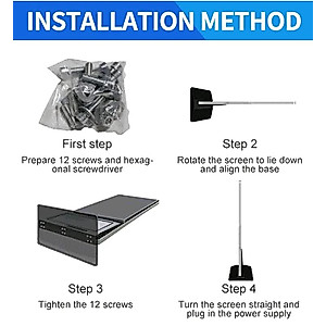 43" Floor Standing Digital Signage Kiosk System, Non-Touchscreen, Ultra-Thin