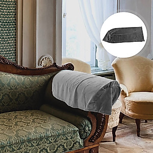 VOSAREA Sofa arm Cover Couch armrest Protector Stretch Sofa Armchair slipcover arm Rest Covers for Office Chair Furniture Protectors Elastic Couch Protector Recliner arm Protectors Thicken