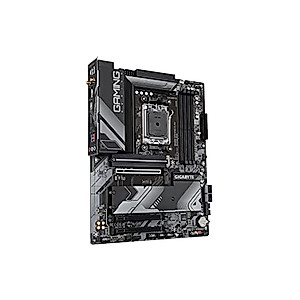 GIGABYTE B650 Gaming X AX (AM5/ LGA 1718/ AMD/ B650/ ATX/ 5-Year Warranty/ DDR5/ PCIe 4.0 M.2/ PCIe 4.0/ USB 3.2 Gen2x2 Type-C/AMD Wi-Fi 6E/ Realtek 2.5GbE LAN/Motherboard)