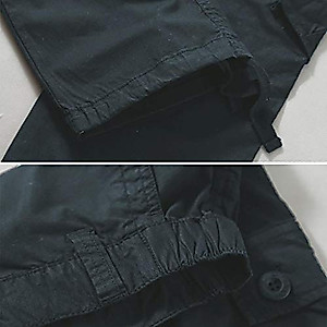 AKARMY Womens Cargo Pants with Pockets, Outdoor Casual Ripstop Military Combat Construction Work Pants 2040 Gray