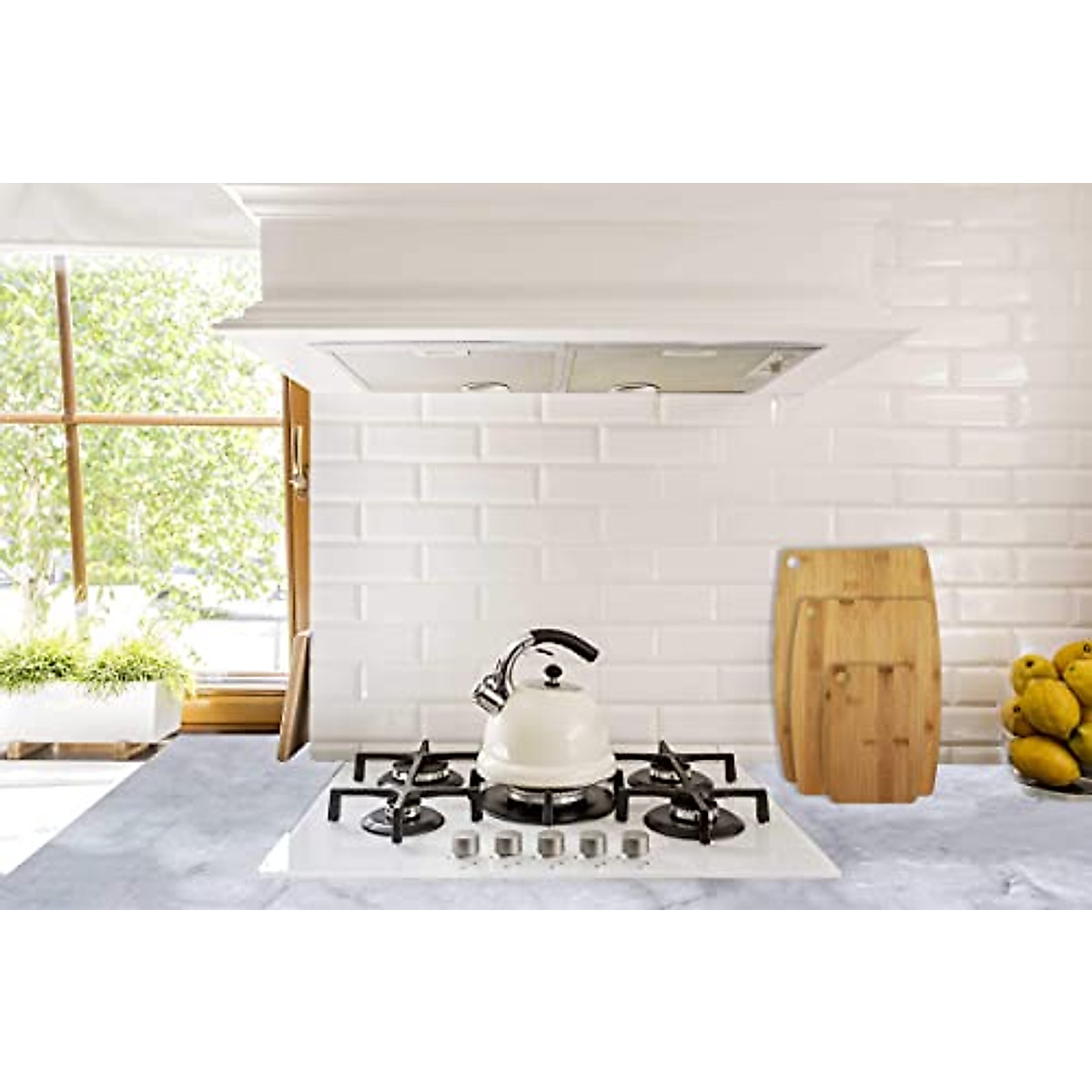 MRKT FINDS 3PK Bamboo Cutting Board, Kitchen Chopping Board, Heavy Duty Serving Tray, Ak426