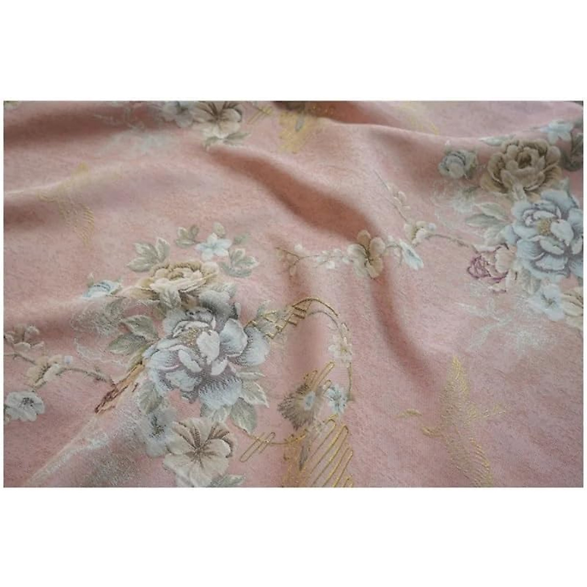 XMTXZYM 2 Meter Retro Yarn Dyed Jacquard Fabric Women's Autumn Winter Dress DIY Sewing Fabric