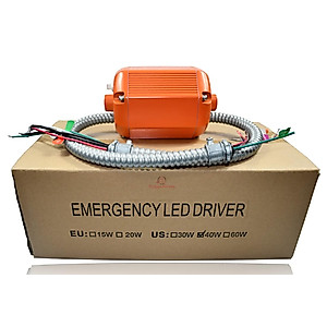Kono Series - 40 Watt UFO High Bay Emergency Battery - with Junction Box
