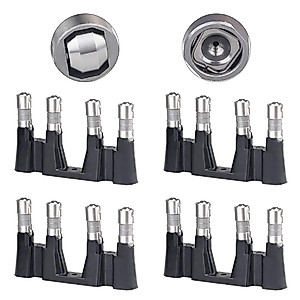 JDMON Compatible with New Hydraulic Roller Lifters Set of 16 and 4 Guide Trays Chevy LS1 LS2 LS3 LS6 LS7 LQ4 LQ9 LY5 LY6 LM7 4.8 5.3 5.7 6.0 GM Replace 12499225 HL124