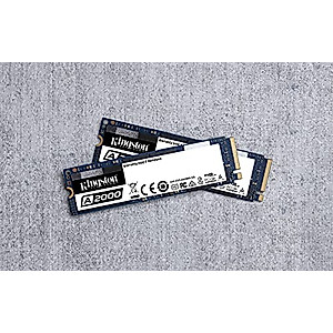 Kingston 1TB A2000 M.2 2280 Nvme Internal SSD PCIe Up to 2000MB/S with Full Security Suite SA2000M8/1000G