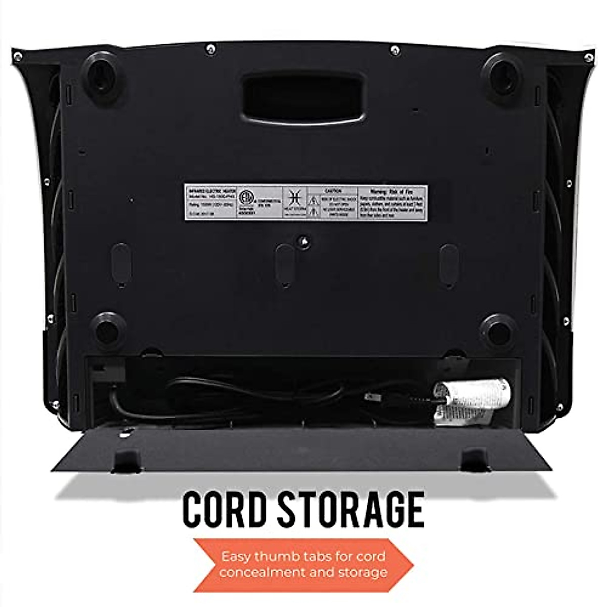 Heat Storm HS-1500-PHX-WIFI Infrared Heater, Wifi Wall Mounted