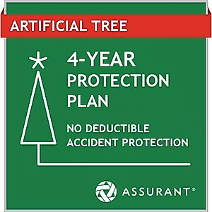 Assurant 4YR Artificial Pre-lit Tree Protection Plan $300-349