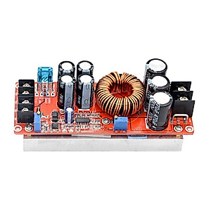 Aideepen 1200W 20A DC Converter Boost Car Step-up Power Supply Module Adjustable Voltage Converter 8-60V to 12-83V