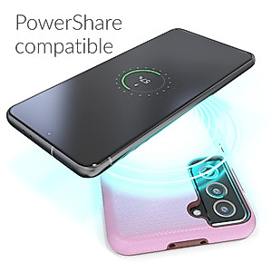 Crave Dual Guard for Galaxy S21 Case, Shockproof Protection Dual Layer Case for Samsung Galaxy S21, S21 5G (6.2 inch) - Lilac