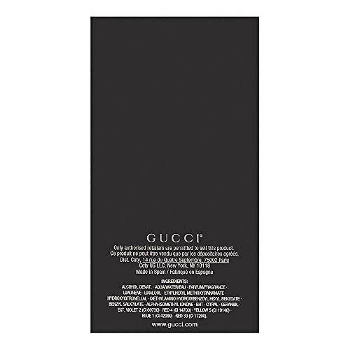 Gucci Guilty by Gucci for Men Eau de Toilette Spray, 3 Fl Oz (Pack of 1)
