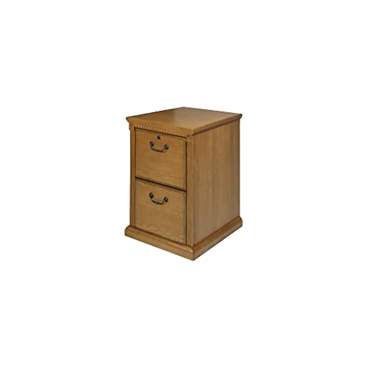 Martin Furniture Huntington Oxford 2 Drawer File Cabinet, Wheat - Fully Assembled