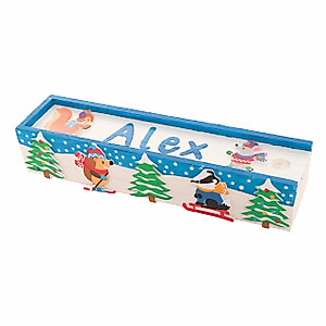 Baker Ross FC285 Winter Woodland Foam Stickers - Pack of 200, Kids Stickers, Ideal for Children's Arts and Crafts Projects, Great for Card Making and Scrapbooking