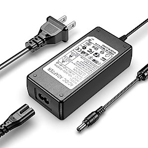 Punasi 24V 2.7A Power Supply Cord Adapter for Silhouette Cameo 1 2 3 4 SD Portrait Studio Machine, AC/DC Adapter Replacement for Electronic Cutting Tool Charger, Extra Long 59 in Cord