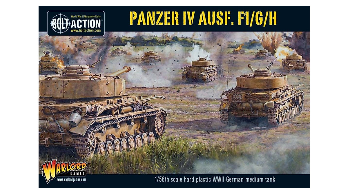 Bolt Action Panzer IV Tank Model Kit - Build & Collect WWII Armor