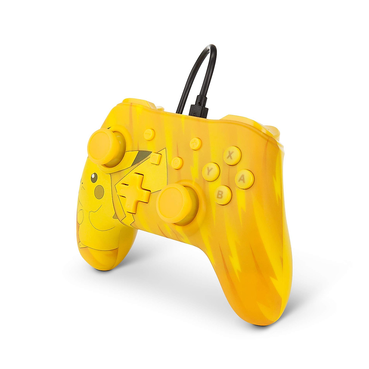PowerA Wired Controller for Nintendo Switch - Pokémon: Pikachu Static, Gamepad, Game controller, Wired controller, Officially licensed
