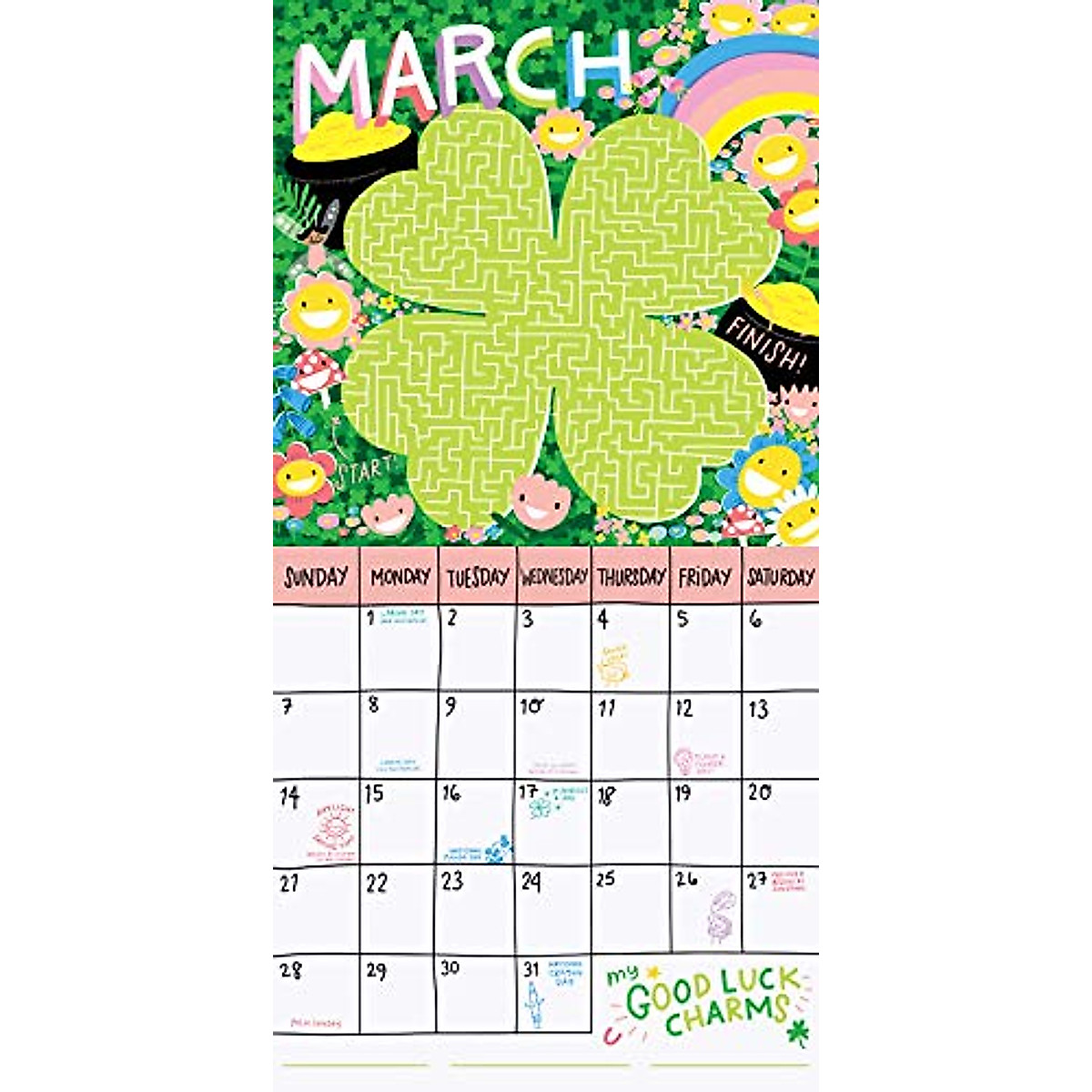 Magical Activity Wall Calendar 2021