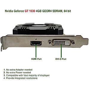 Hp EliteDesk 800 G1 Tower Computer Desktop PC, Intel Core i7 3.4GHz Processor, 16GB Ram, 512GB M.2 SSD, WiFi & Bluetooth, HDMI, Nvidia GeForce GT 1030 DDR4 4GB, Windows 10 Pro (Renewed)