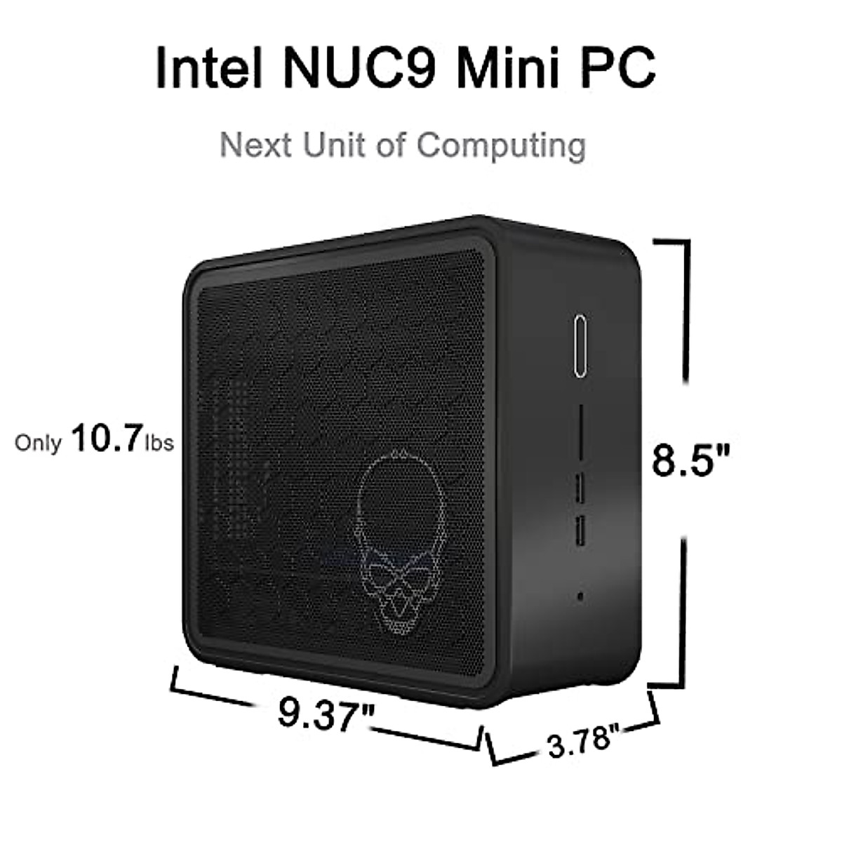 Intel NUC 9 NUC9i5QNX 6-Core i5-9300H, 32GB RAM, 2TB PCIe SSD, 2 x Thunderbolt, WiFi 6, HDMI, Windows 10 Pro Ghost Skull Canyon Extreme Gaming Box Elite Mini Tiny Business Desktop