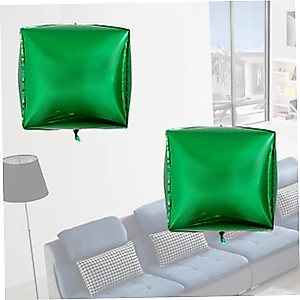 ERINGOGO 10 Pcs 24 Kids Party Decorations Party Decorations for Kids Aluminum Film Balloon Premium Material Balloon Wedding Balloons Love Balloon Cube 24inch Ballons Party Supplies