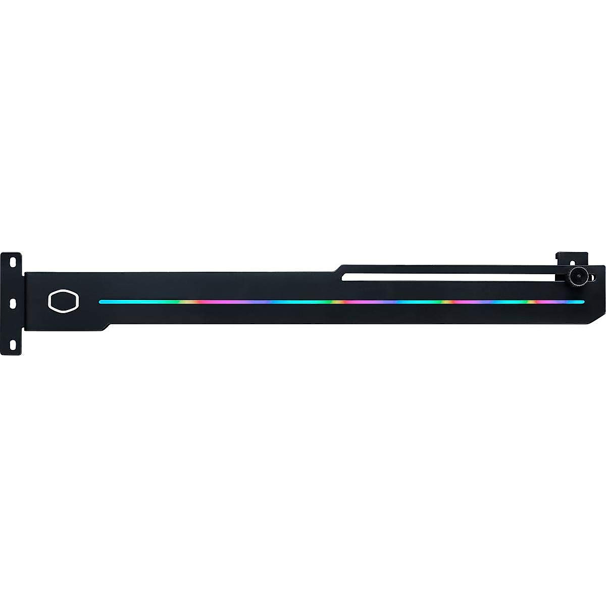 Cooler Master ELV8 Addressable RGB Vertical Universal Graphic Card Holder, Built-in ARGB Strip, Adjustable Length & Height Support (MAZ-IMGB-N30NA-R1) Black