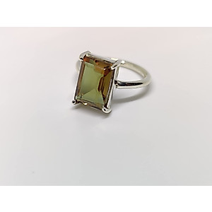 Zultanite Ring, Women Ring, 925 Solid Sterling Silver Ring, Boho Ring, Colour Changing Zultanite Ring, Gemstone Ring, Handmade Ring, Gift for Her (7)