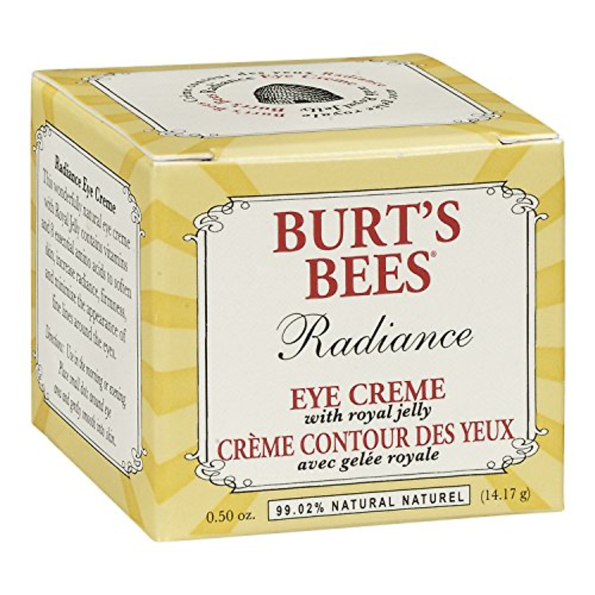BURTS BEES Royal Jelly Radiance Eye Cream, 14.17 GR