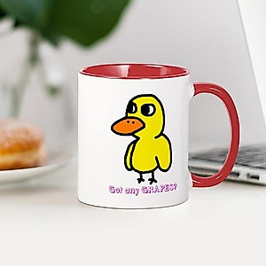 CafePress Duck Song Mugs Ceramic Coffee Mug, Tea Cup 11 oz