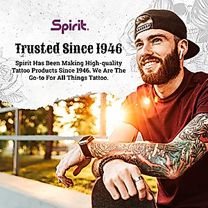Spirit Tattoo Transfer Paper - A4-Size Stencil Paper for Tattooing - Certified Vegan and Easy Transfer Tattooing Transfer Paper with Vegetable Wax and High-Visibility Purple Dye (100 Count)