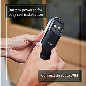 Arlo Essential Wireless Video Doorbell & Chime 2 Bundle, 1080p HD doorbell Camera HD, 2-Way Audio, Package Detection, Motion Detection and Alerts, Built-in Siren, Night Vision, AVDK2001, White