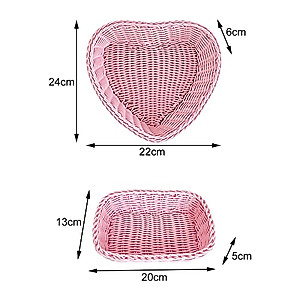 Tainrunse Storage Organizer Baskets Large Capacity Storage Organizer Box Photography Prop for Home Purple Square