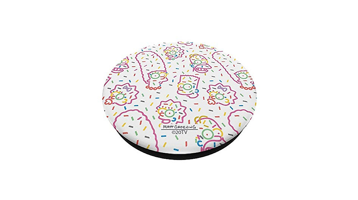 The Simpsons Rainbow Sprinkles PopGrip - Official Merchandise