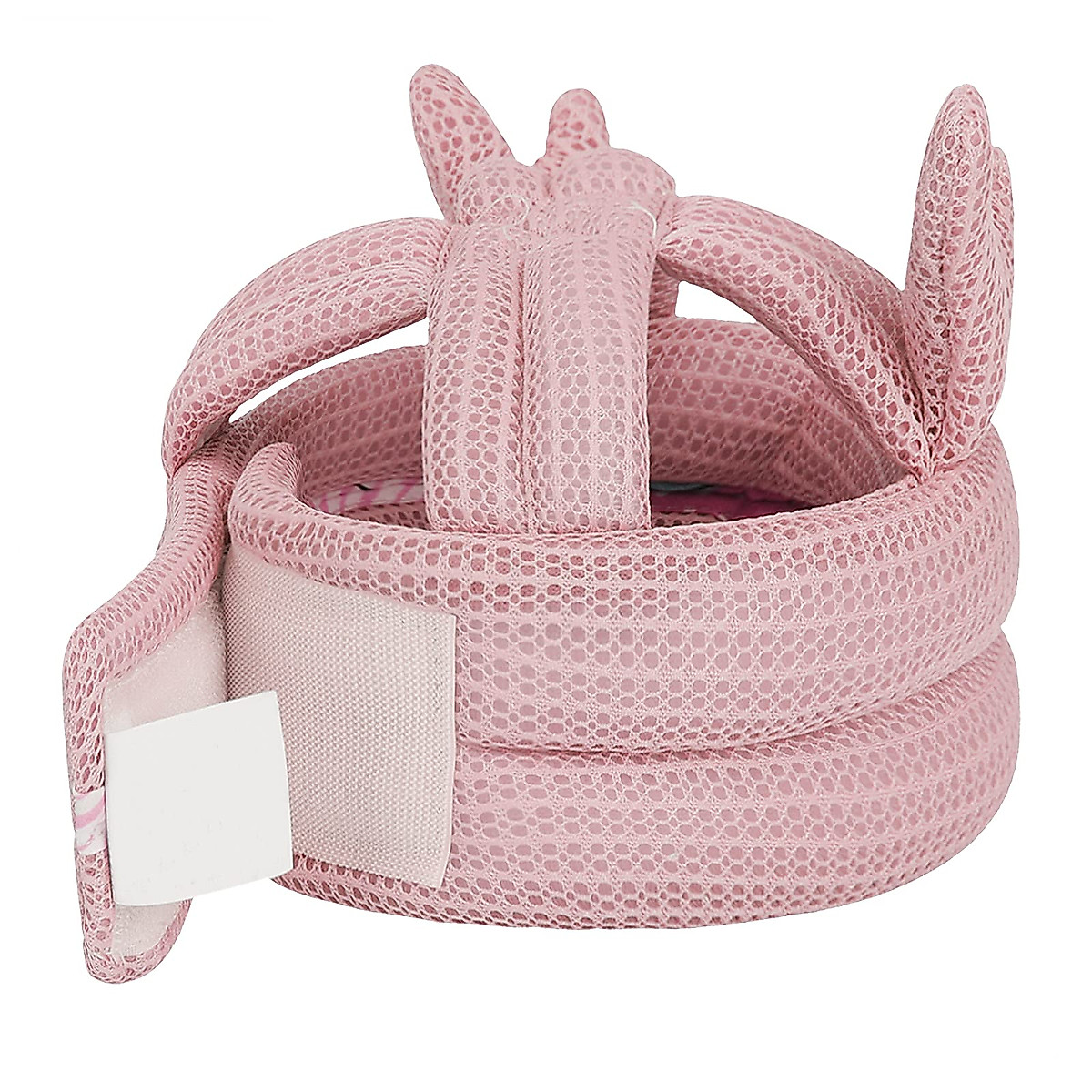 RONGXG Baby Adjustable Helmet Toddler Head Protector Hat Safety Helmet Infant Walker Bumper Hat Kids Headguard Baby Head Cap Kids Head Cushion Bonnet for Baby Age 6 Months to 5 Years, Pink, One Size