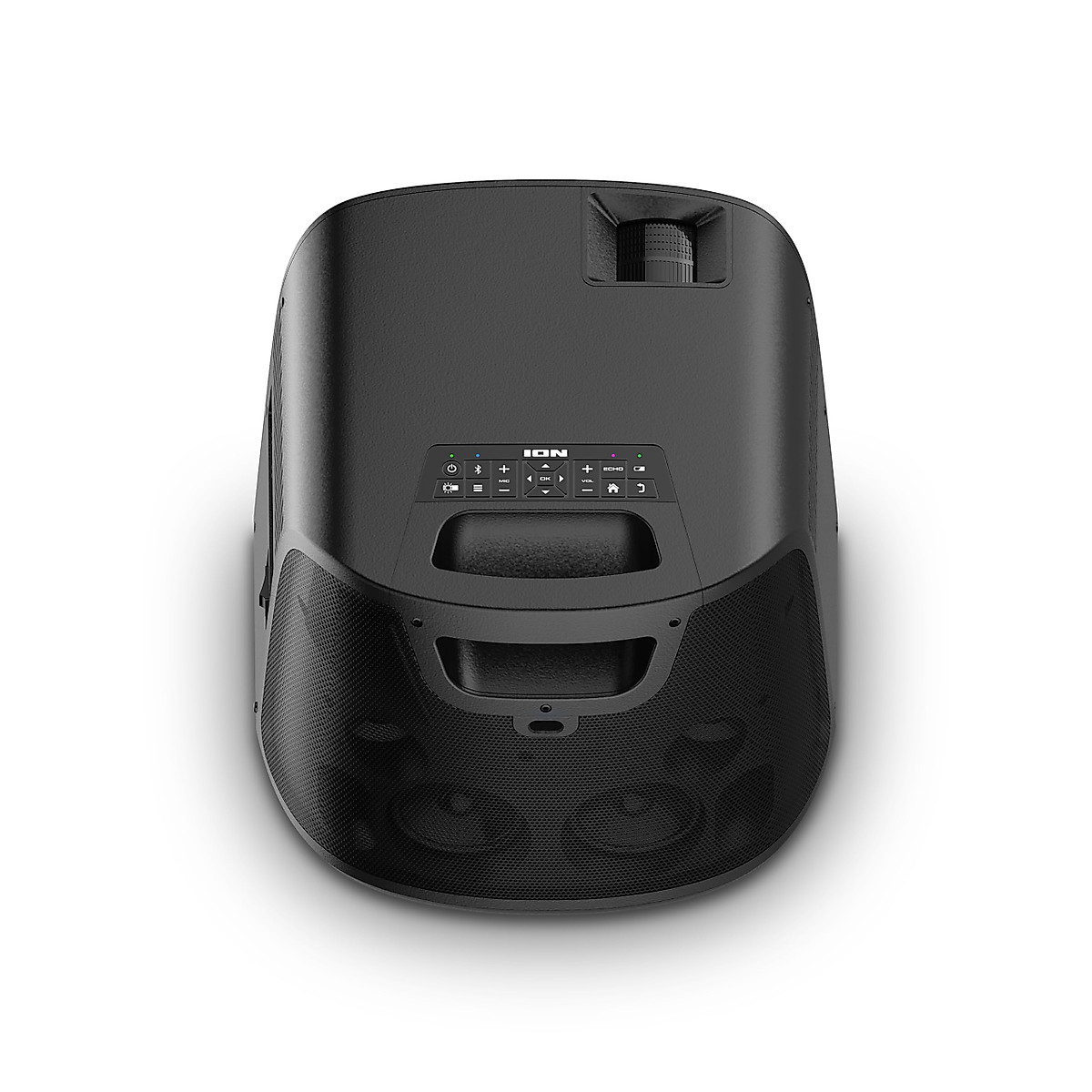 ION Audio Projector Deluxe HD Battery/AC Powered 720p HD LED Bluetooth-Enabled Projector with Powerful Speaker