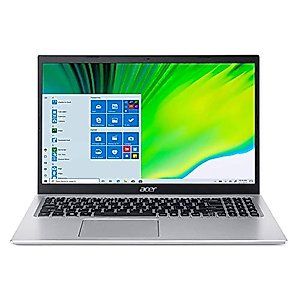 Acer Aspire 5 A515-56-363A, 15.6" Full HD IPS Display, 11th Gen Intel Core i3-1115G4 Processor, 4GB DDR4, 128GB NVMe SSD, WiFi 6, Backlit Keyboard, Windows 10 Home (S mode)
