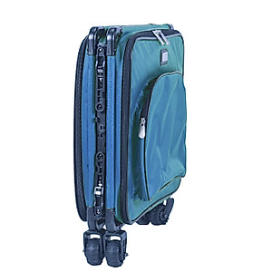 Tutto Serger Tote on Wheels (Turquoise, 17")