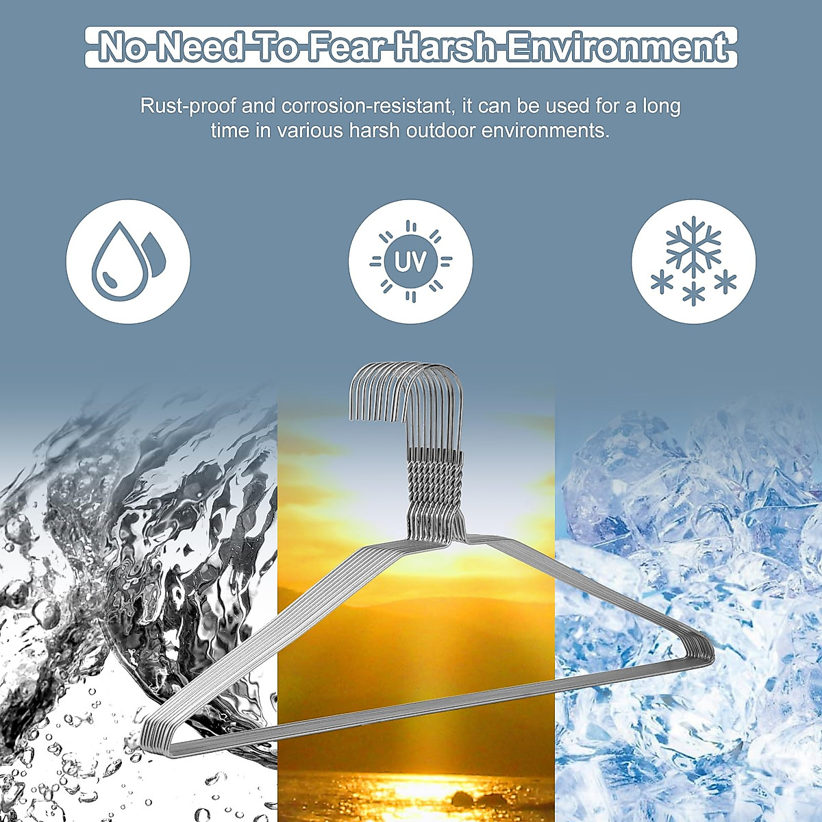 Jiang&Rong Hangers 100 Pack Clothes Coat Metal Hanger Wire Shirt Bulk Adult Slim Non Slip Clothes Hanger Space Saving Cheap Dress 16 Inch 12 Gauge Ultra Thin Clothing Hangers for Dry Cleaners or Home