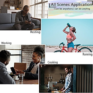 Wireless Earbuds,Bluetooth 5.2 Touch Control Built in Mic Ear Buds Noise Cancelling Air Buds Headphones with 48Hrs Charging Case Waterproof Deep Bass Headset for iPhone Samsung Android in-Ear Earbuds