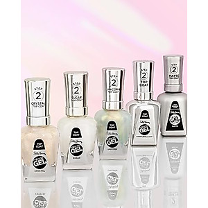 Sally Hansen Miracle Gel™, Unicorn Top Coat, Long Lasting, Gel-Like Formula, No UV Lamp Needed, Glitter Nail Polish