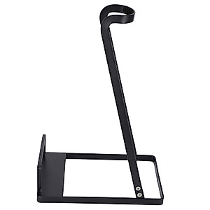 Fdit Vacuum Cleaner Stand V6 Rack V7 Organizer V10 Holder Bracket Storage Shelf Poster Stand Vacuum Sweeper Holder (Black)