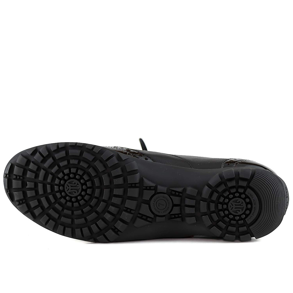 Womens Casual Comfortable Genuine Leather Lightweight Performance Spikeless Breathable Waterproof Cushion Support Laceup Golf Shoe Black Soft Patent 7.5