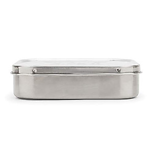 Bits Kits Stainless Steel Bento Box Lunch and Snack Container for Kids and Adults, 4 Sections
