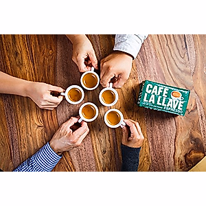 Café La Llave Espresso, Dark Roast, Fine Grind, 4-10 ounce bricks