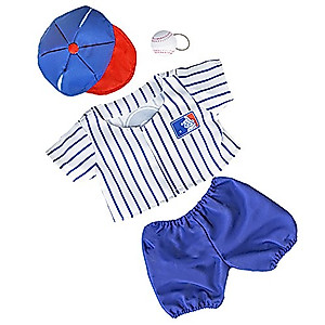 All Stars Baseball Uniform Fits Most 14" - 18" Build-a-bear and Make Your Own Stuffed Animals