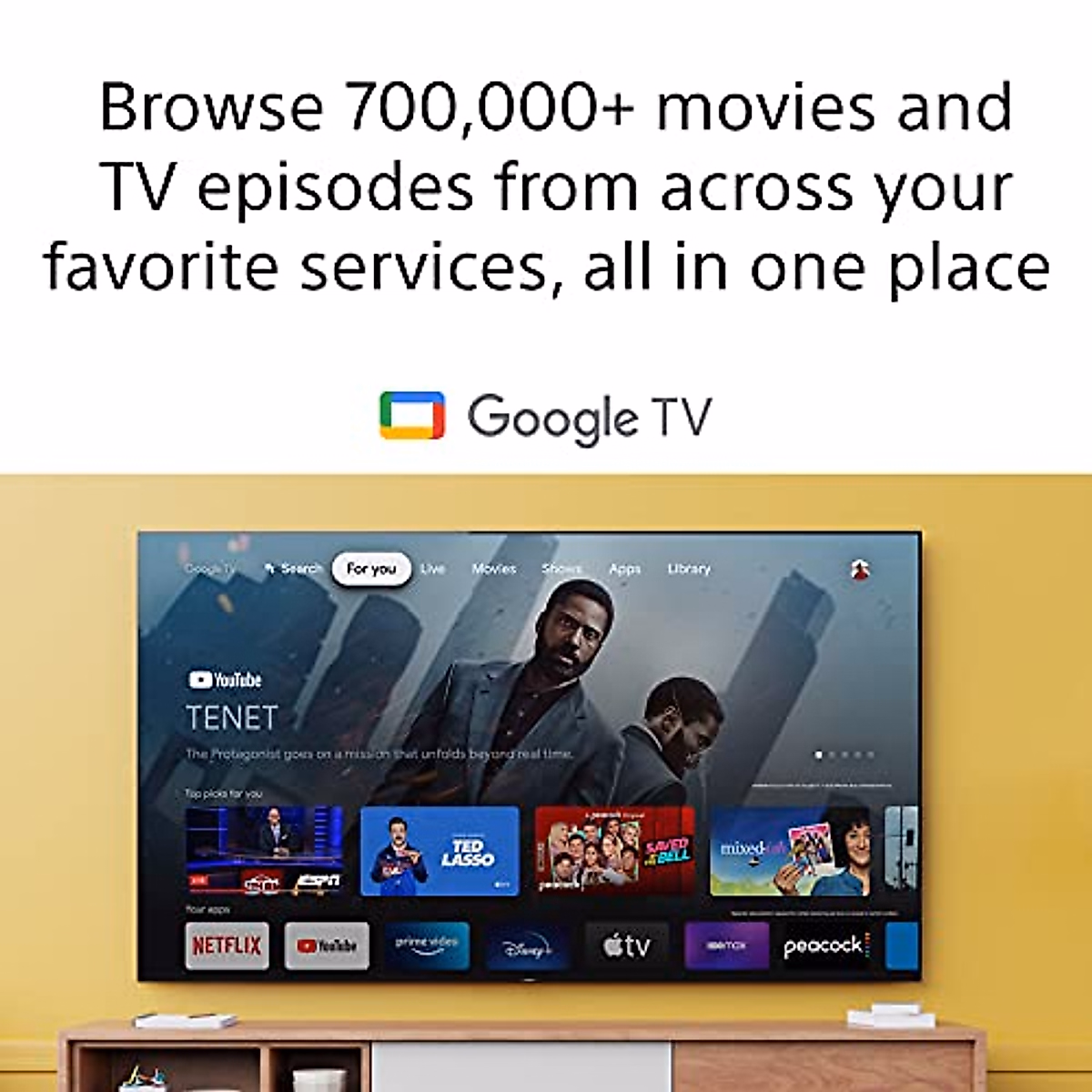 Sony X85J 85" 4K Smart Google TV w/ 120Hz & HDR