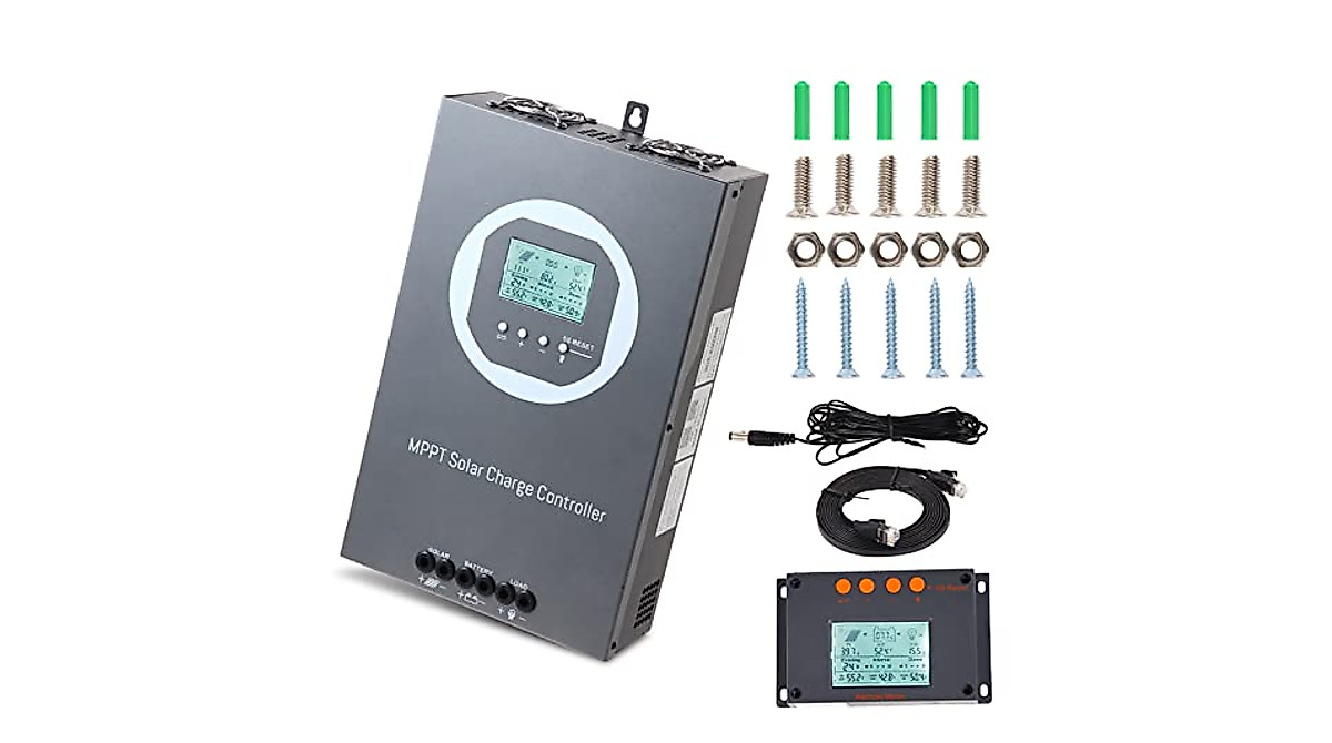 100A MPPT Solar Charge Controller 48V with High Efficiency and Safety