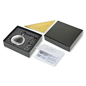 Brelsen Royal Silver Double Hunter Mechanical Pocket Watch